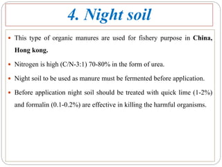 Fertilizers and manures in Aquaculture | PPTX