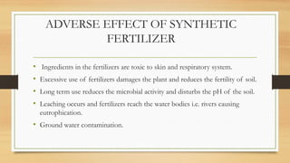 fertilizers classification types source | PPT