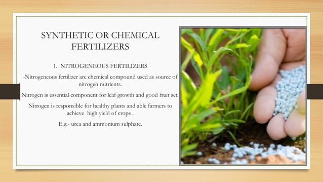 fertilizers classification types source | PPT | Agriculture | Industries