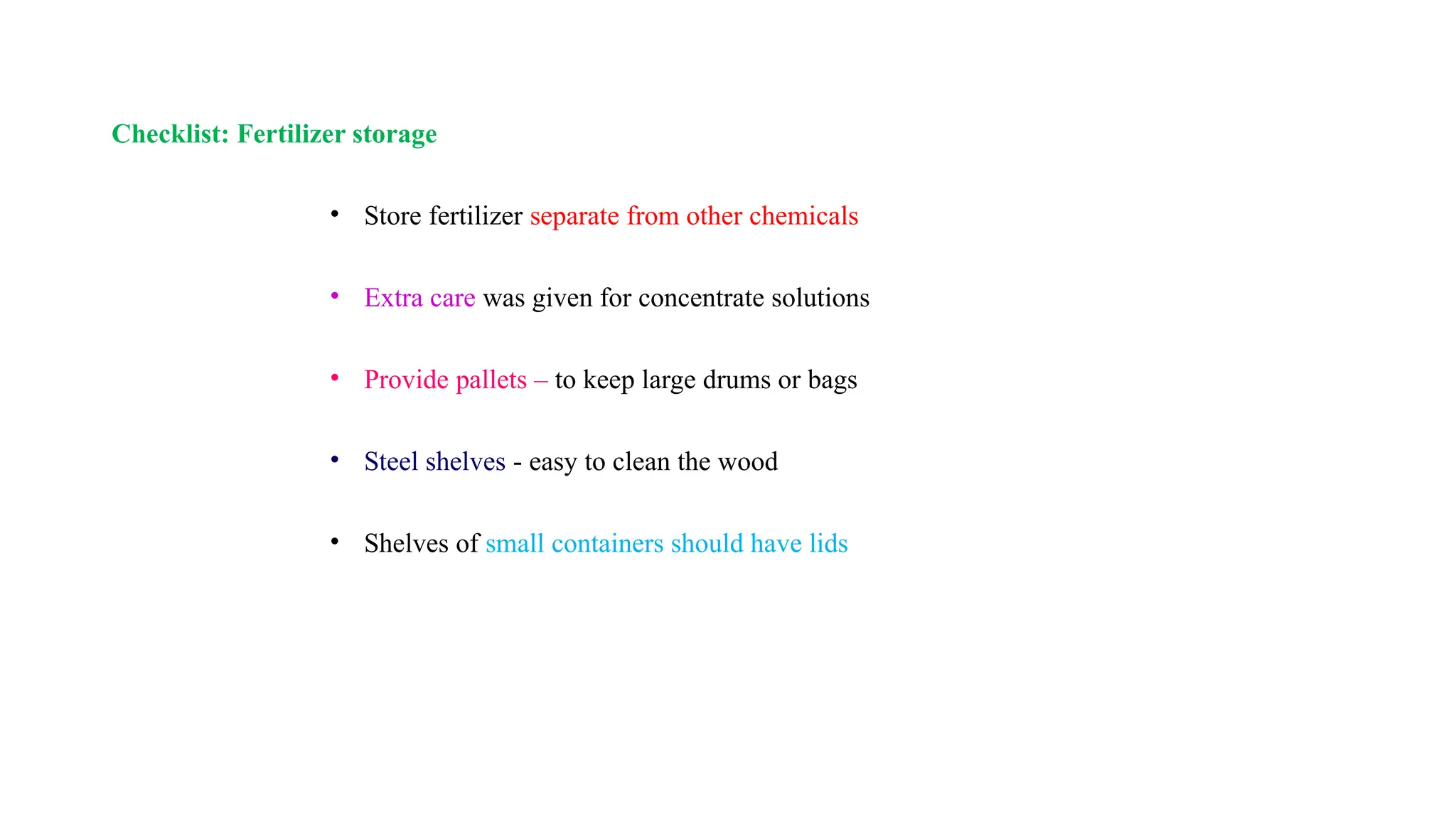 Fertilizer Storage protection of fertilizer.pptx