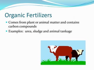 Fertilizer types | PPTX