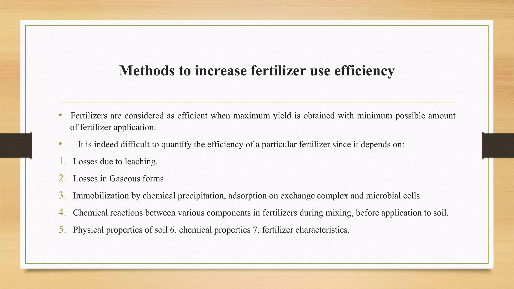 Fertilizer Use Efficiency.pptx