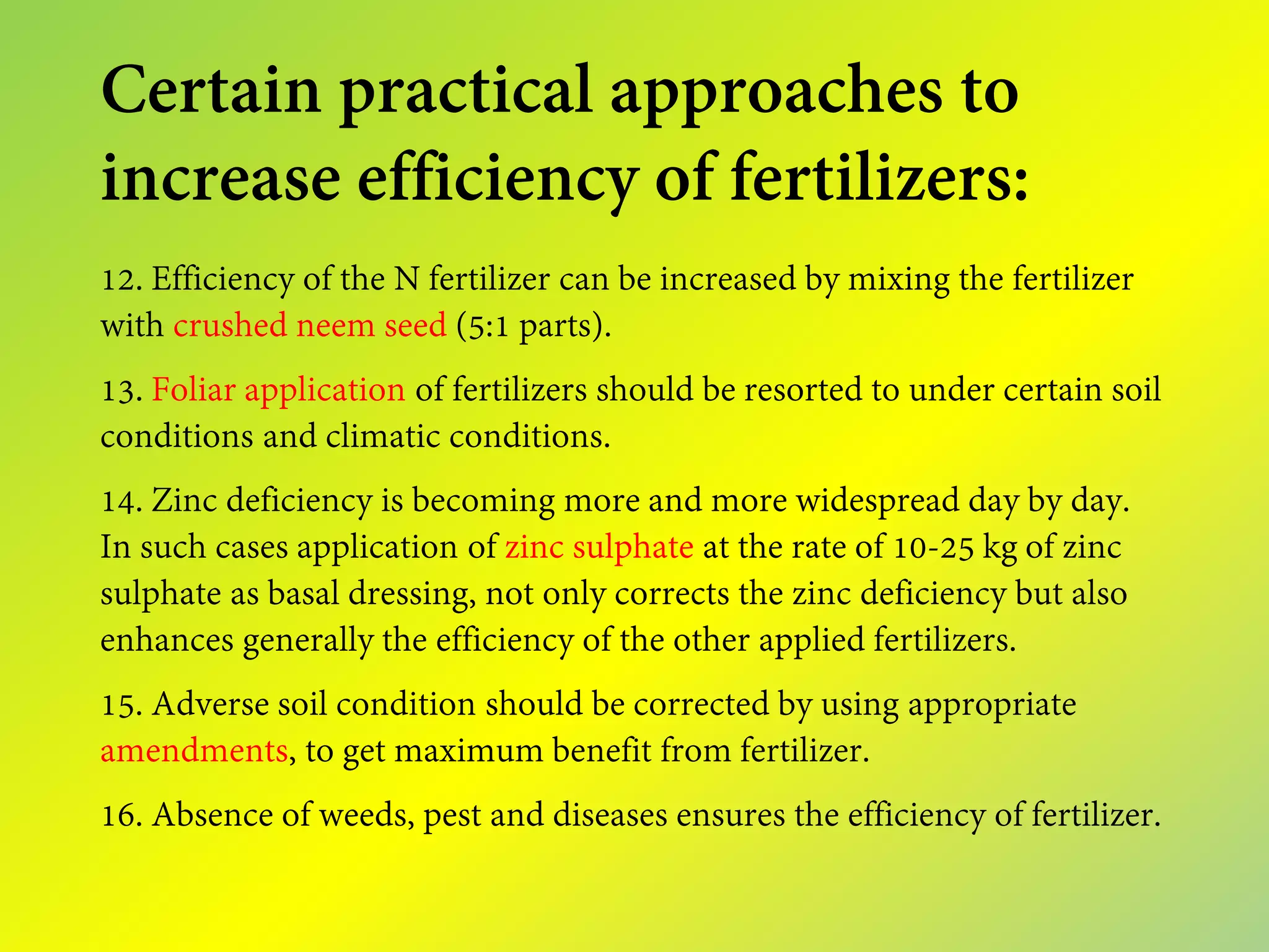Fertliser use efficiency | PDF
