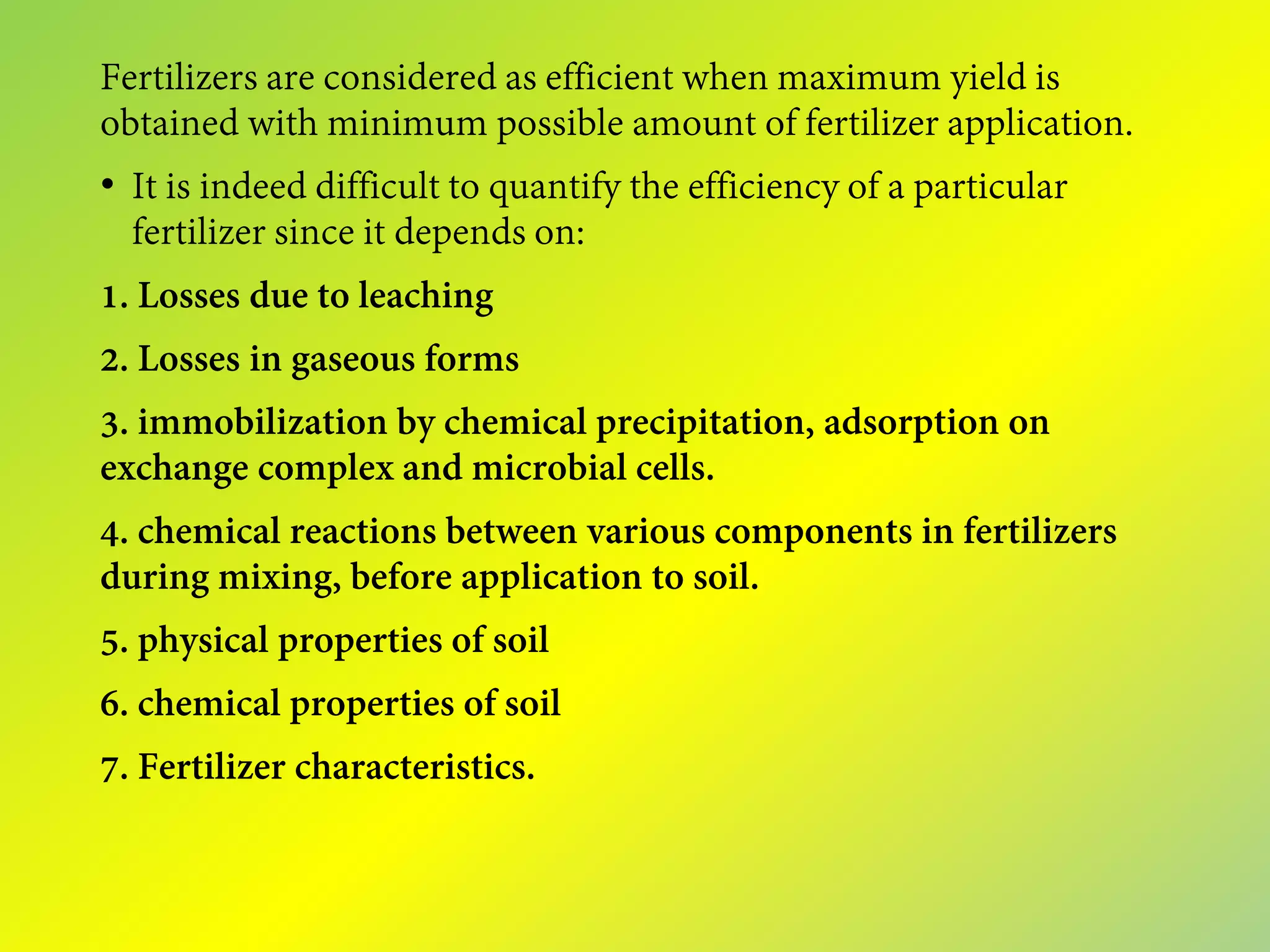 Fertliser use efficiency | PDF