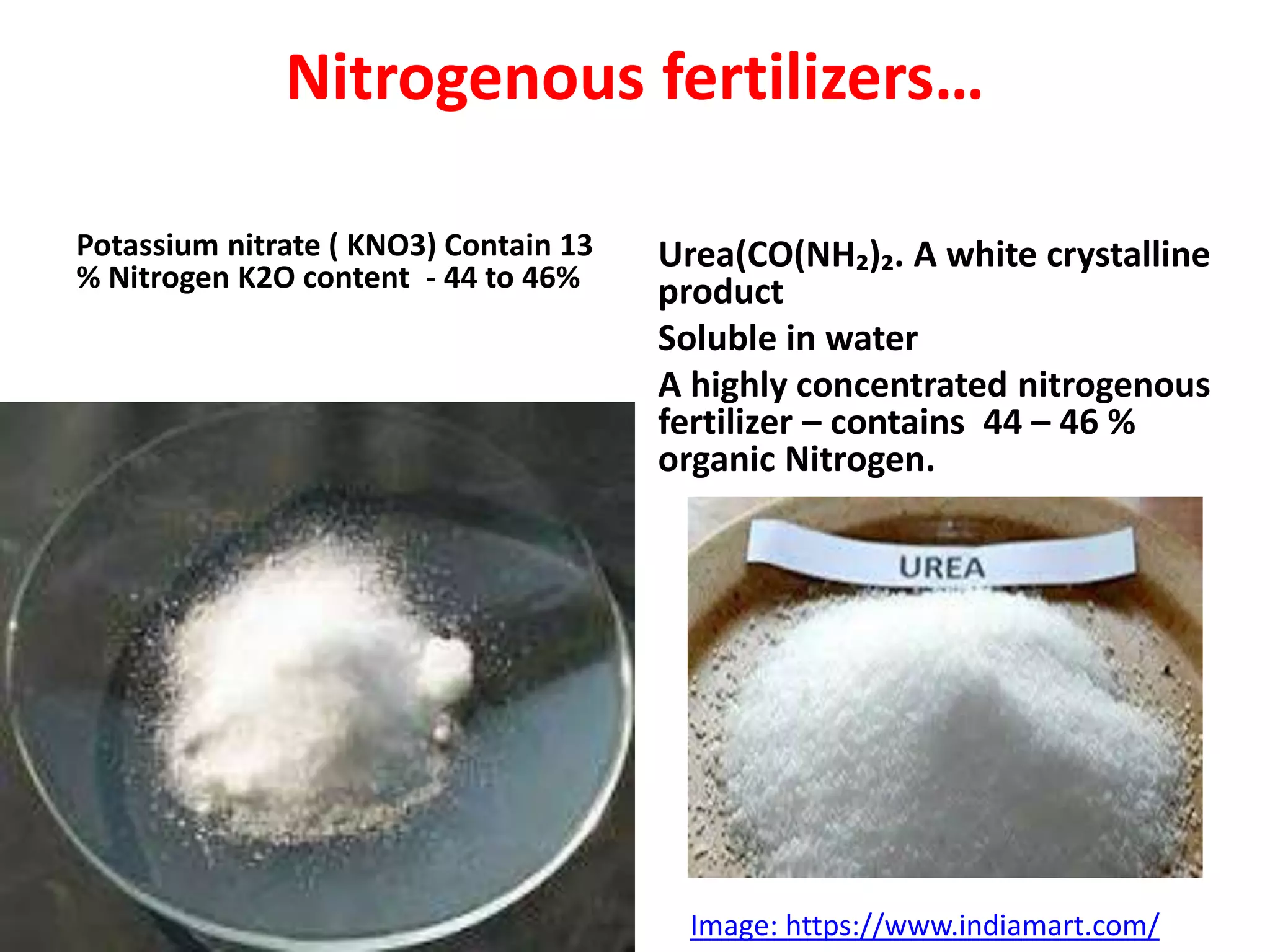 FERTILIZERS,FERTILIZER MIXTURES AND NPK CONTENT SMG | PPTX