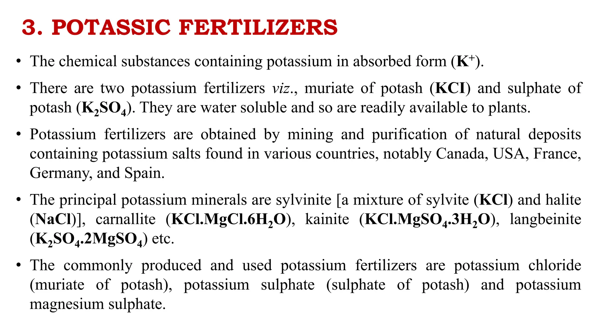 Ferttilizers, definition, types, nature, nutrient content, examples | PDF
