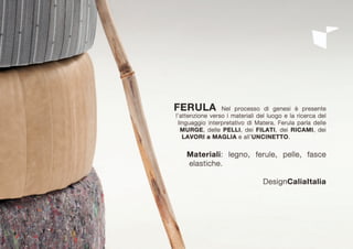 Seduta Ferula Design by Diego calocero | PPT