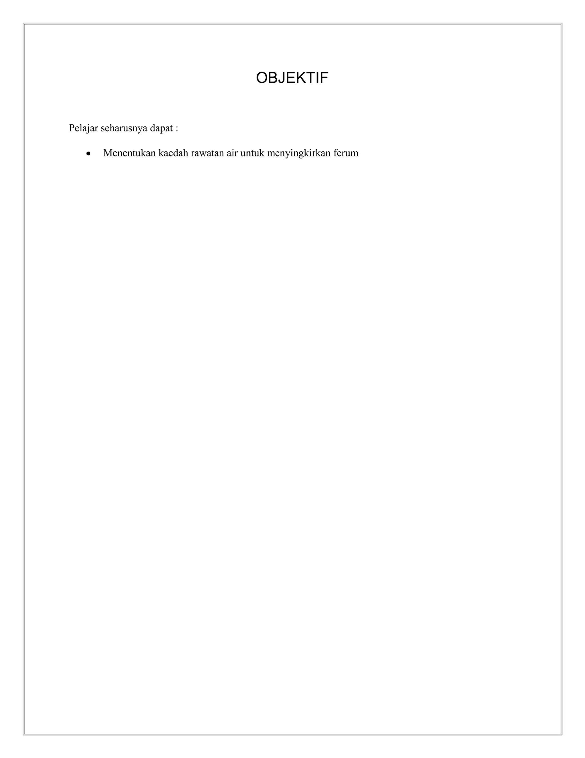 FERUM TEST | DOCX