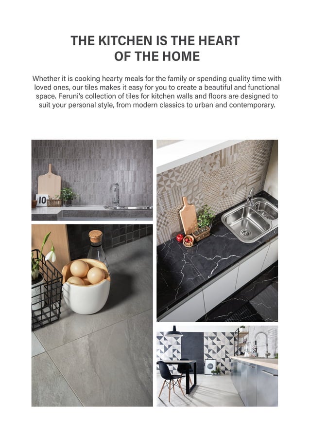 Feruni kitchen tiles trend | PDF | Interior Decorating | Home & Garden