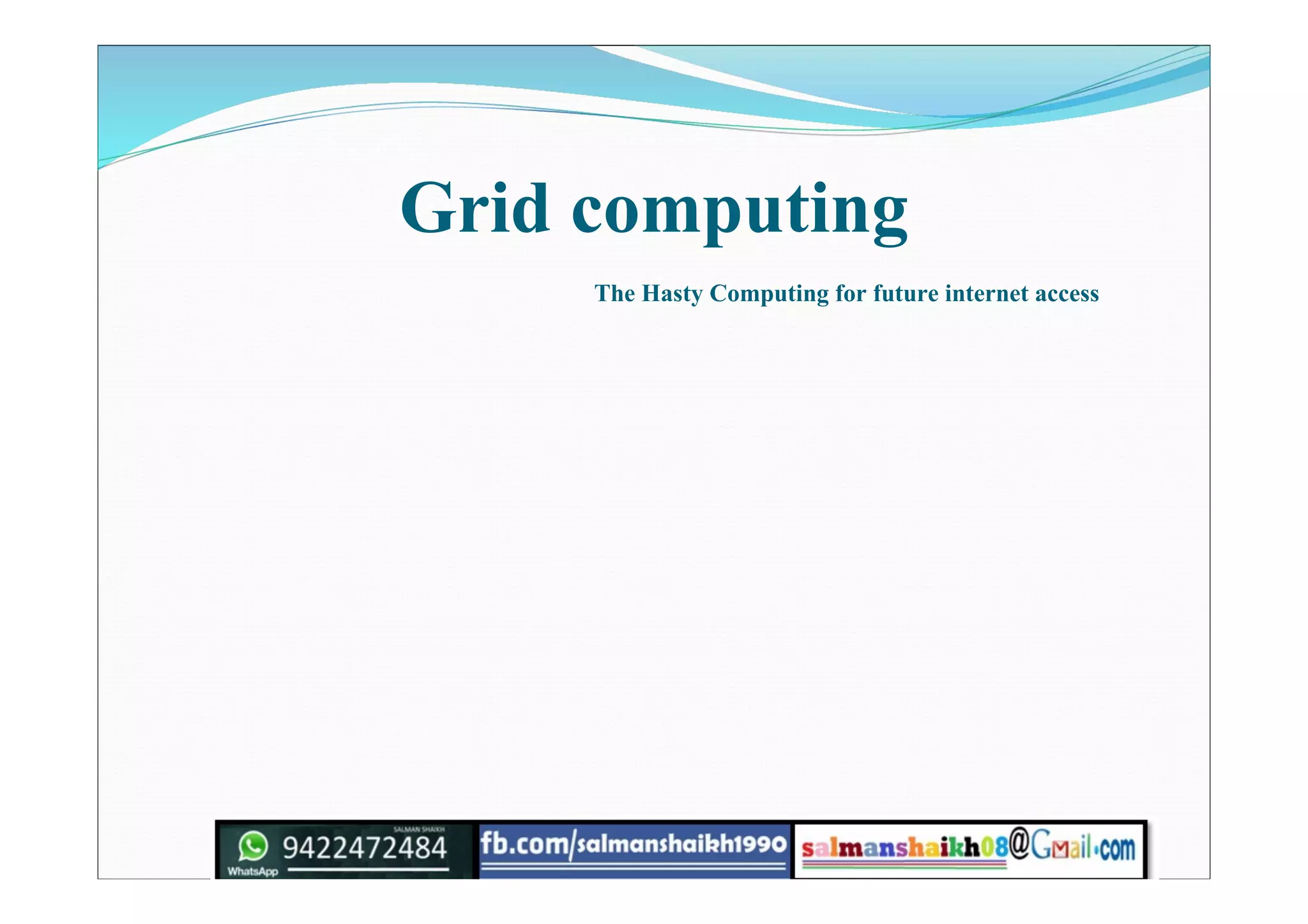 42 grid computing | PDF