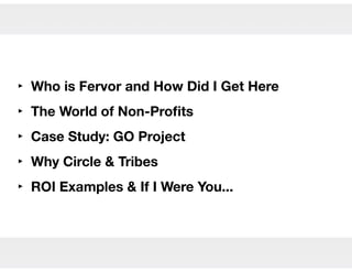 Fervor marketing roi & story | PPT