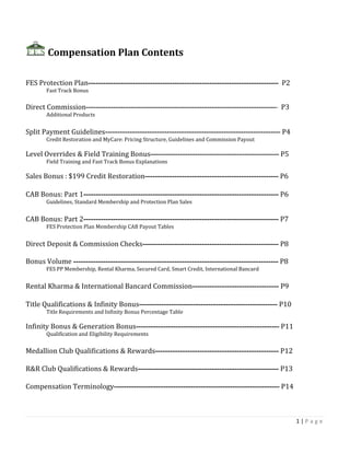 FES Compensation Plan 2016 | PDF