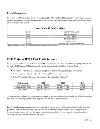 FES Compensation Plan 2016 | PDF