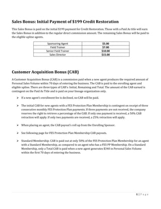 FES Compensation Plan 2016 | PDF