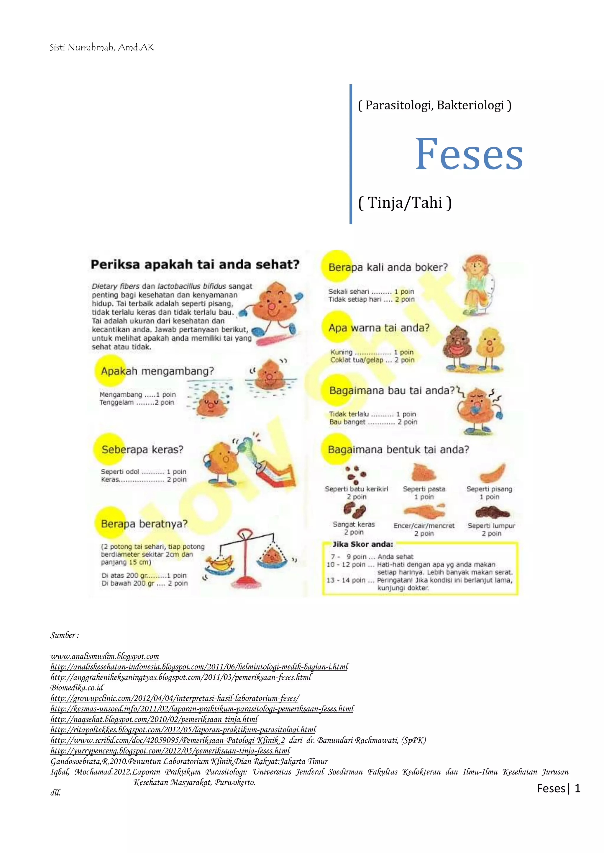 Feses | DOCX