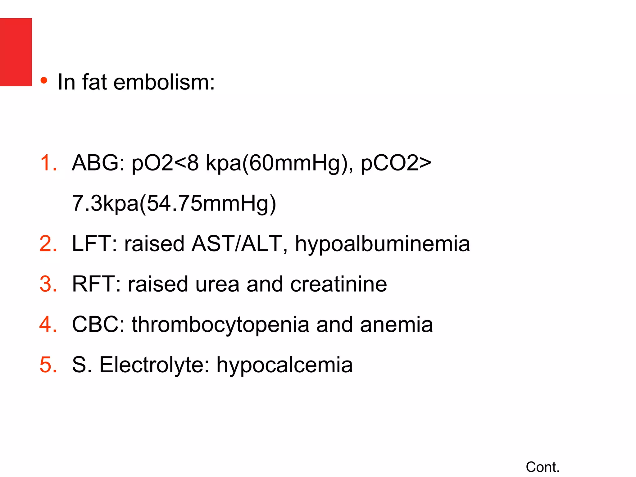 Fat Embolisum Syndrome | PPTX