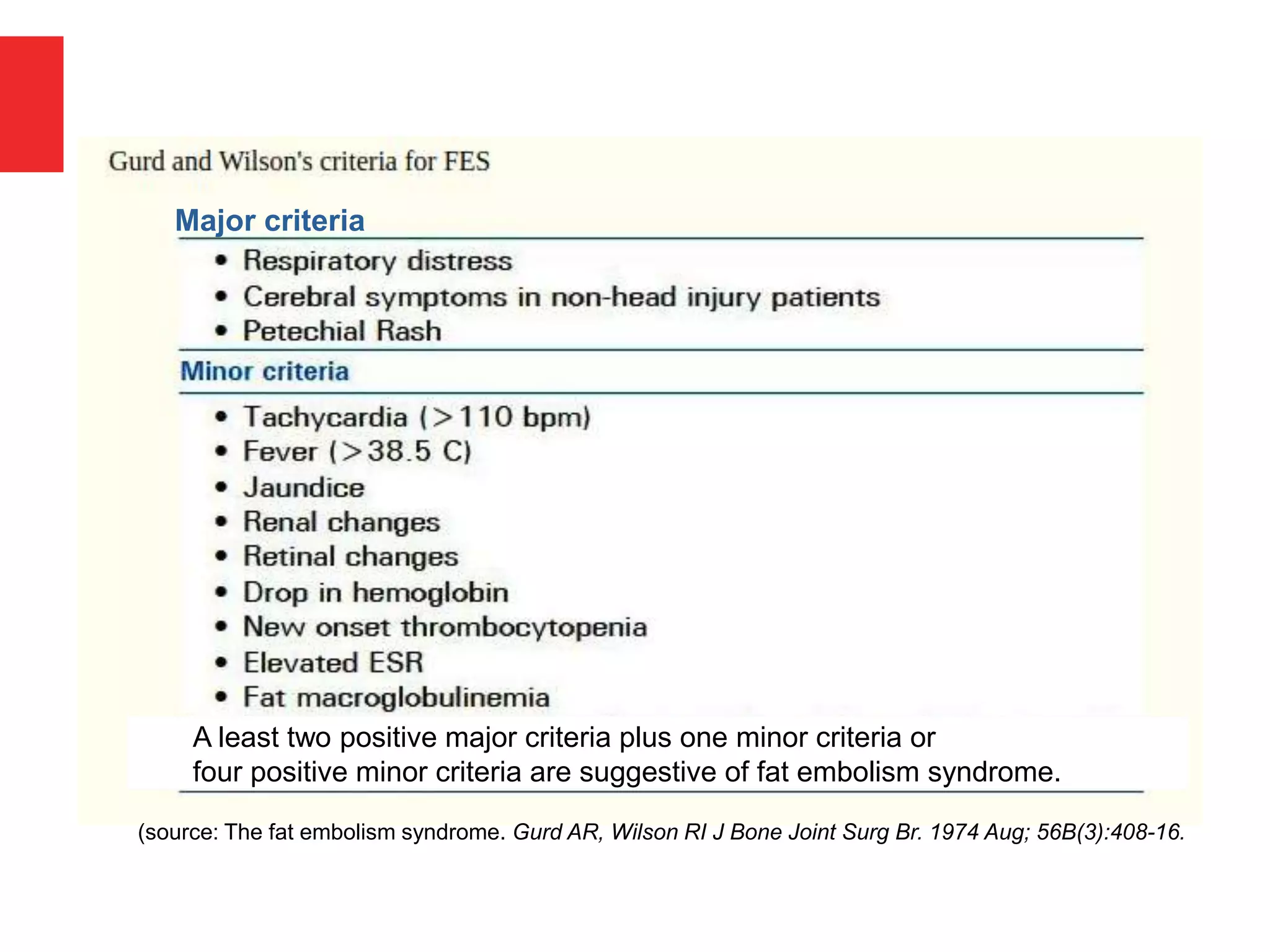 Fat Embolisum Syndrome | PPTX