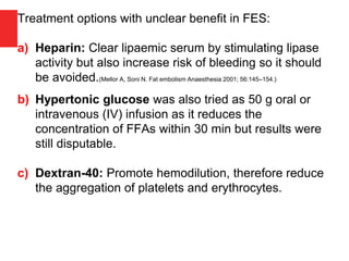 Fat Embolisum Syndrome | PPTX