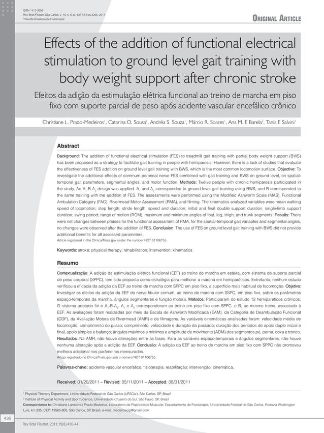 Fes marcha avc | PDF