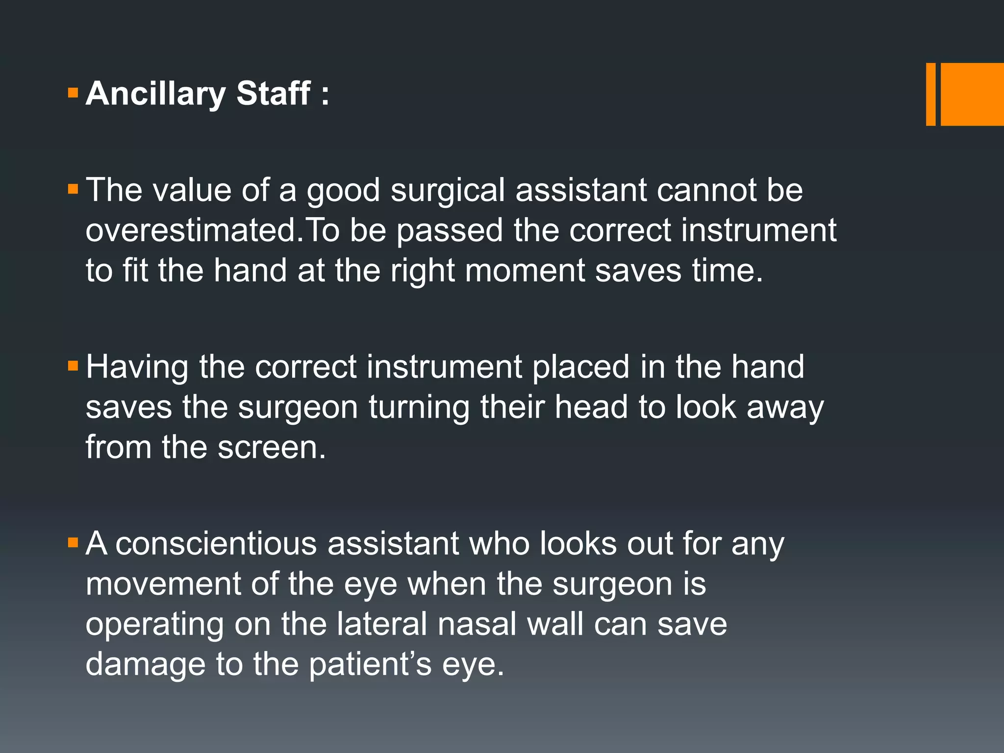 FESS - Functional endoscopic sinus surgery | PPTX