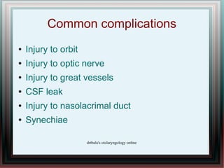 Fess complications | ODP