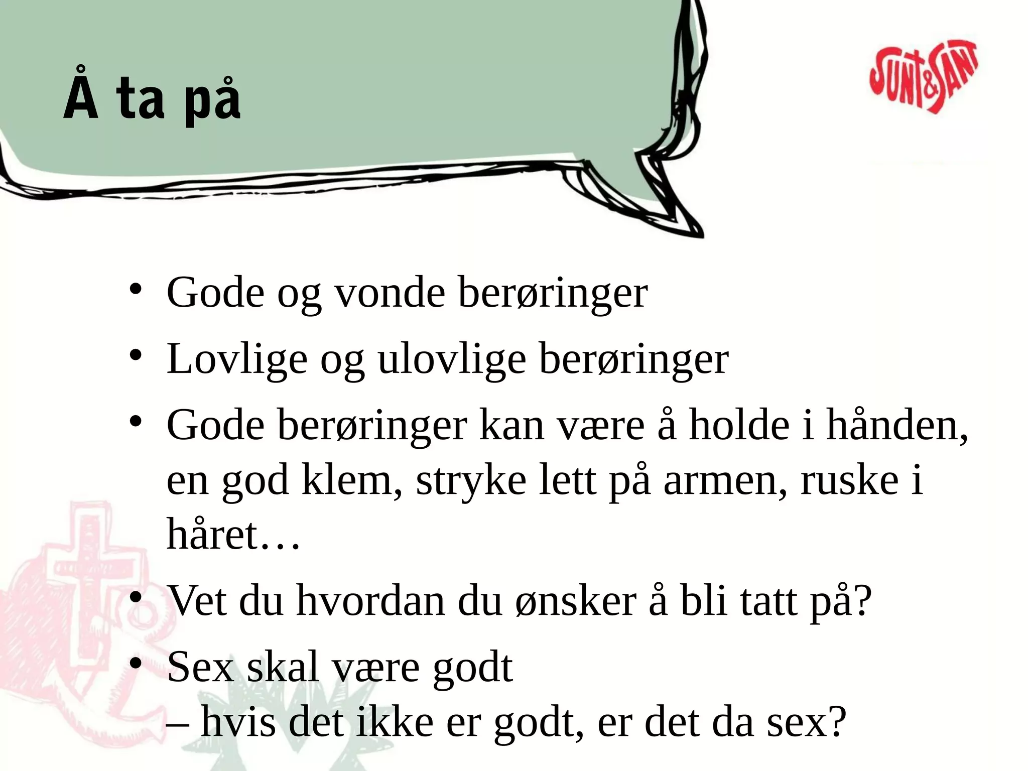 Fest&følelser Om seksualitet | PPT