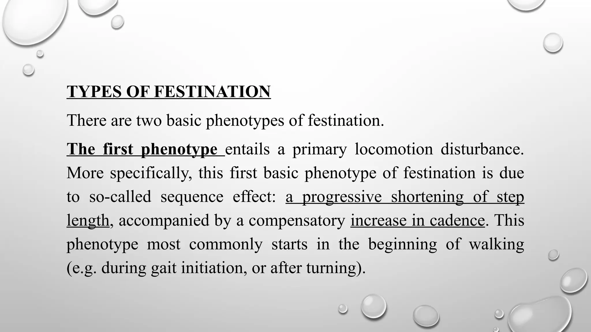 Festinating gait and it's physiotherapy management | PPTX