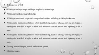 Festinating gait and it's physiotherapy management | PPTX | Physical ...