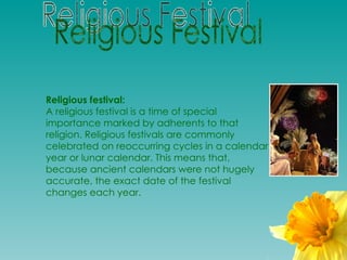 Festival | PPT