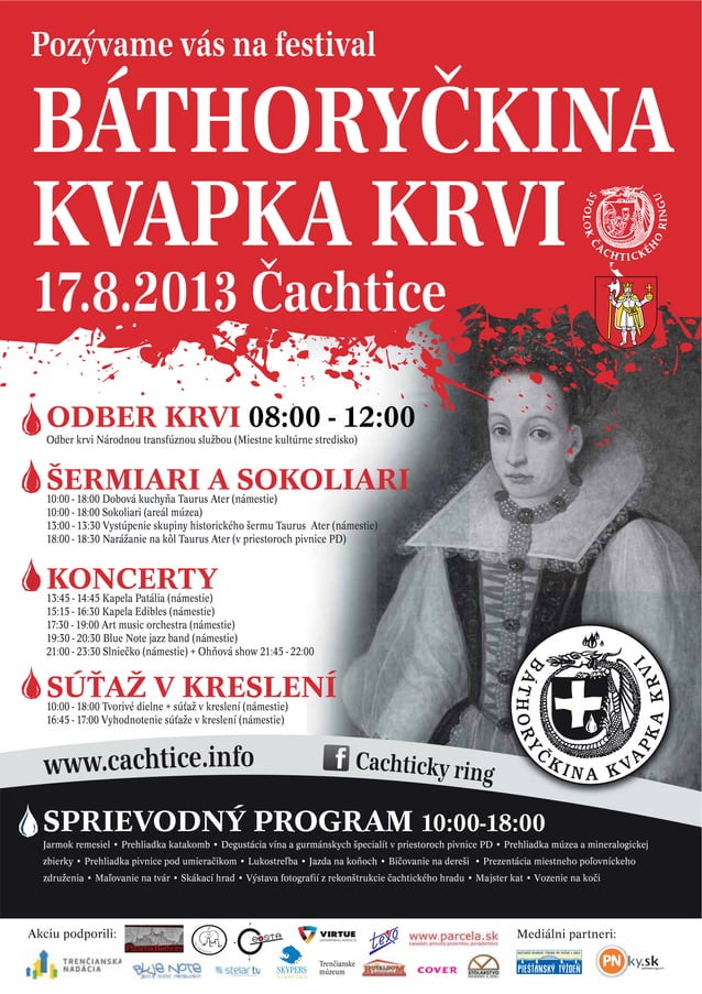 Festival Báthoryčkina kvapka krvi 2013 | PDF