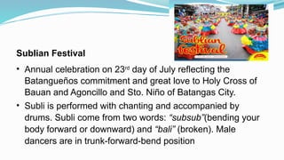 Festival presentation grade 7 section love | PPT