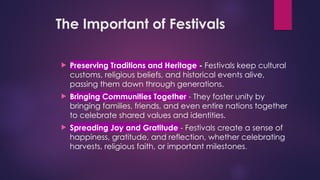 Festival Around the World and Their Cultural Significance.pptx