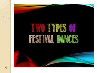 Festival dance | PPTX