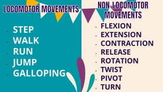 FESTIVAL DANCE non locomotor and locomotor | PPT