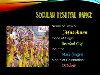 Festival dances | PDF