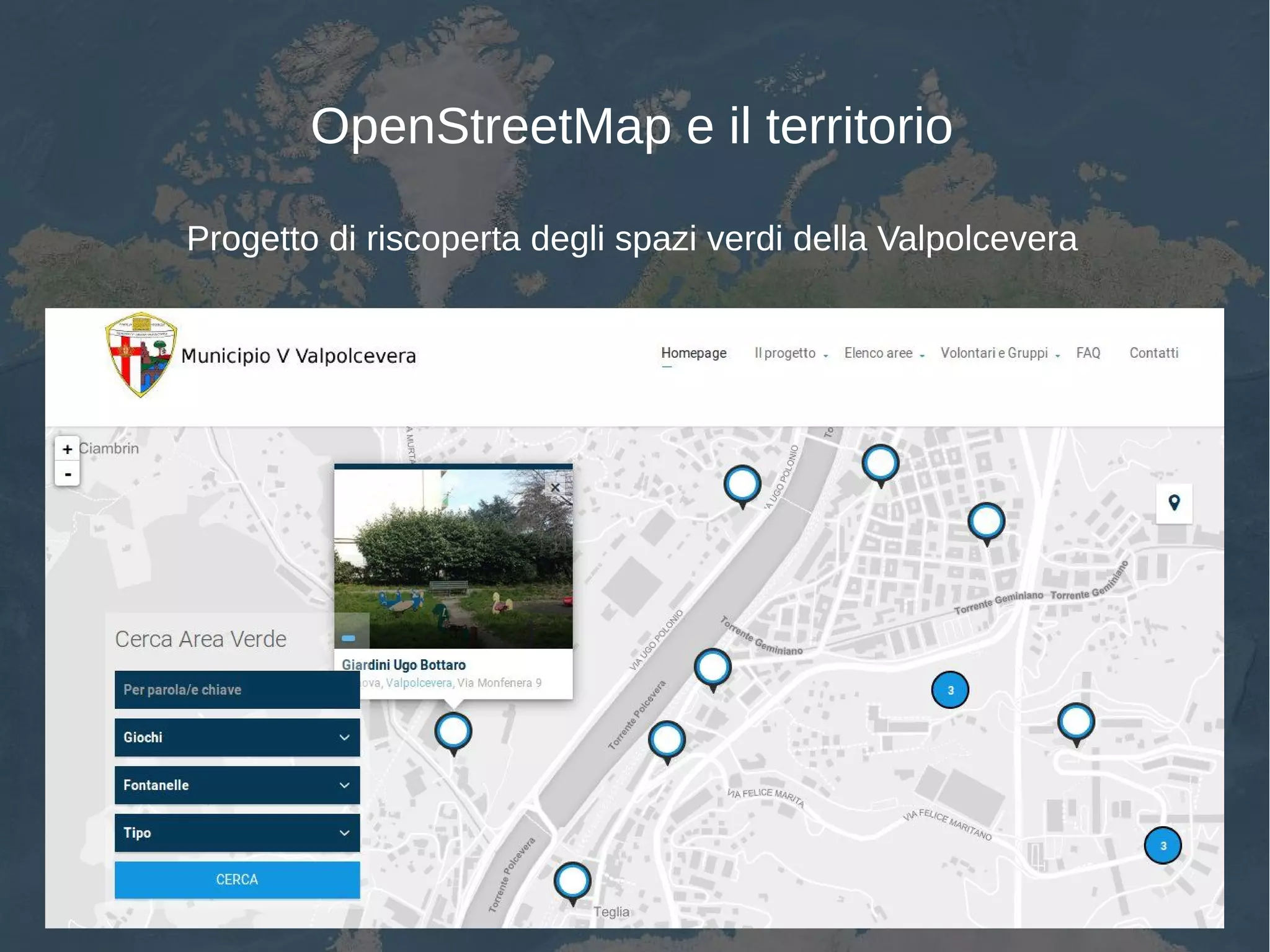 Festival delle geografie - Levanto 7 aprile 2017 - OpenStreetMap | PDF