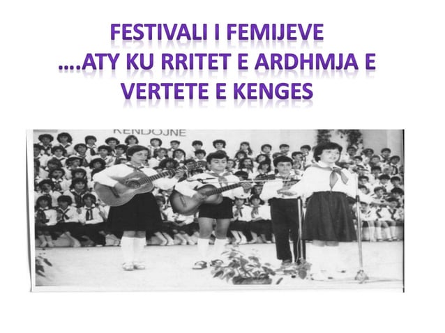 Festivali i femijeve | PPTX