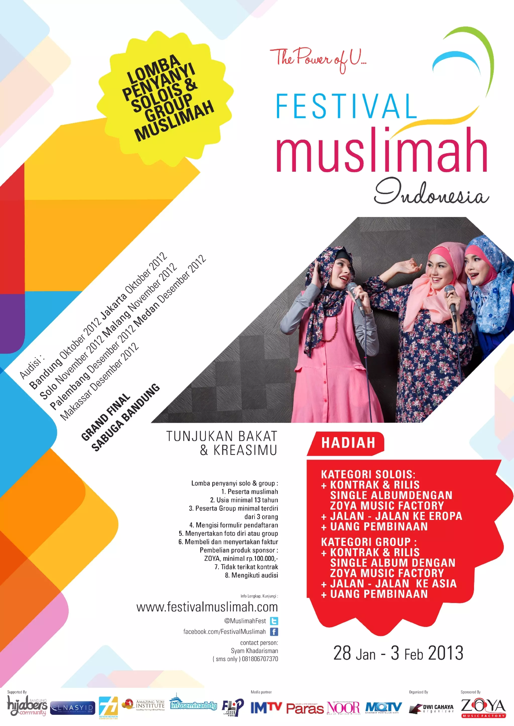 Festival Muslimah Indonesia 2012 | PDF