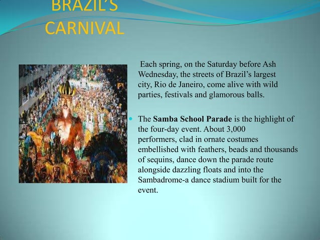 Festivals around the world!!! | PPTX