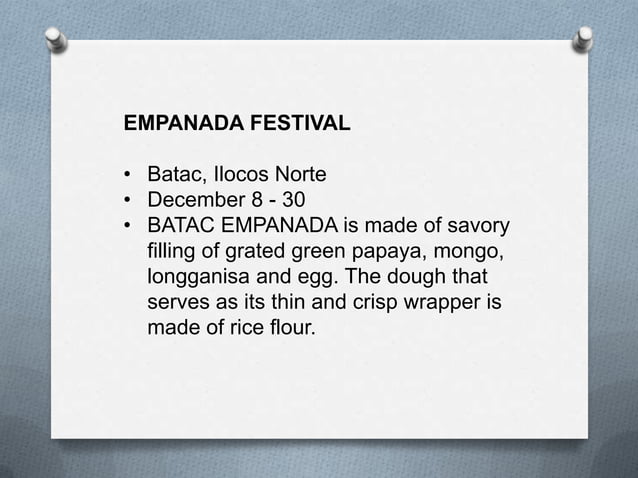 Festivals (REGION 1) Philippines | PPTX | National & Civic Holidays ...