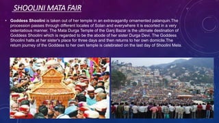 Devbhoomi himachal pradesh land of festivals | PPTX