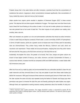 Festivals: A Time of Celebration or Impending Environmental Disaster | PDF