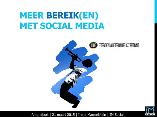 Festivals en social media voor fnjf 21 03-2015 | PPT