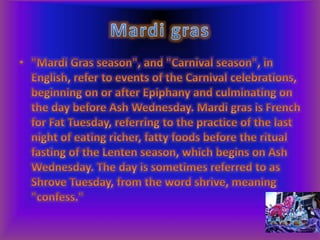 Festivals of france | PPTX