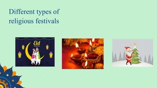 Spectacular Splendor: Exploring the Vibrant Festivals of India" | PPT