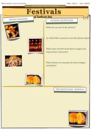 Festivals of southeast asia | PDF