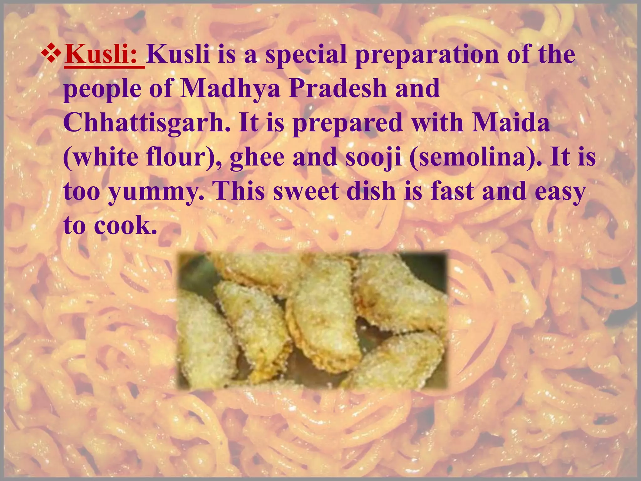 Festive delicacies of india | PPTX