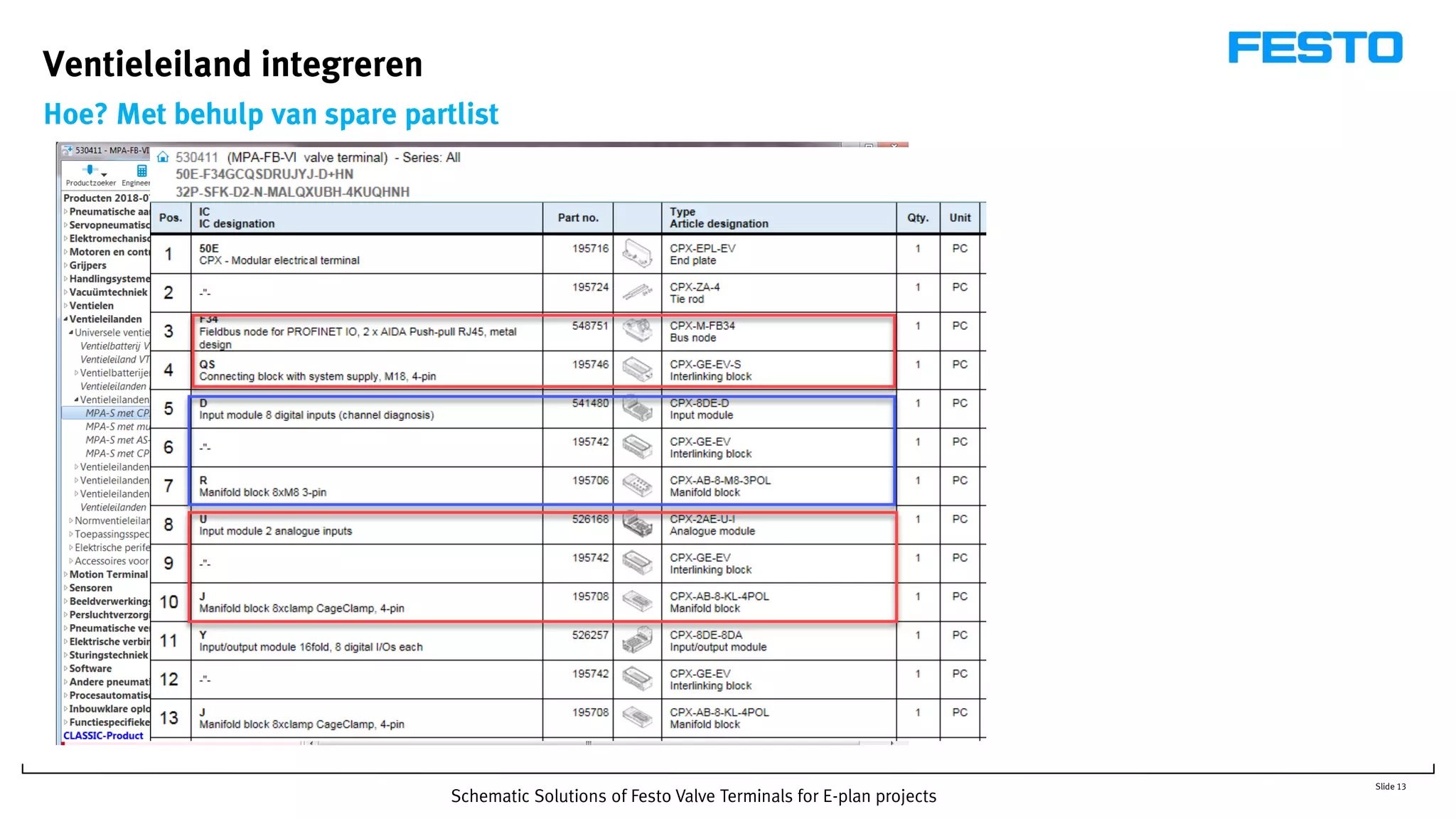 FESTO - Schematic Solutions of Festo Valve Terminals for E-plan ...