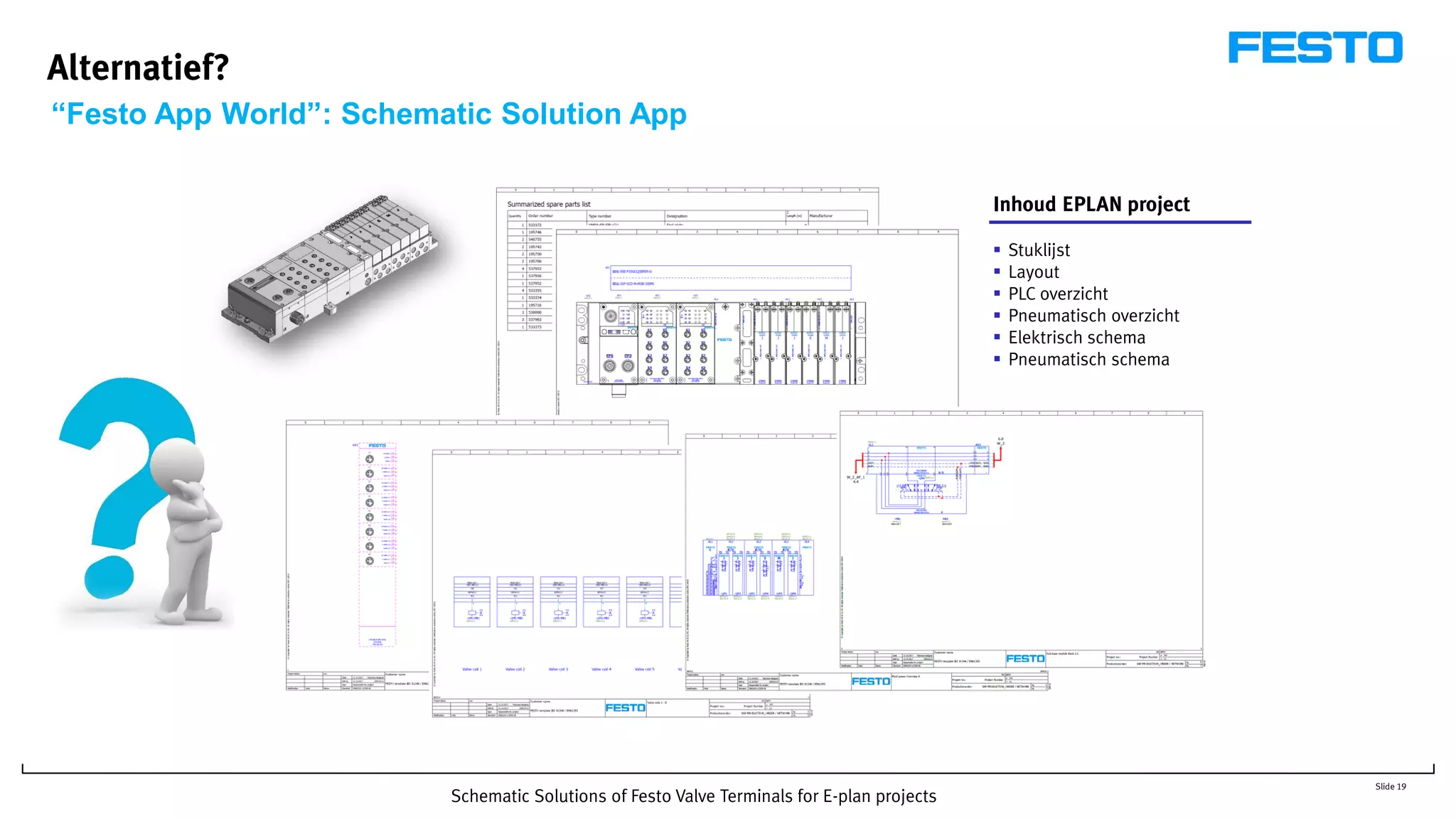 FESTO - Schematic Solutions of Festo Valve Terminals for E-plan projects | PDF