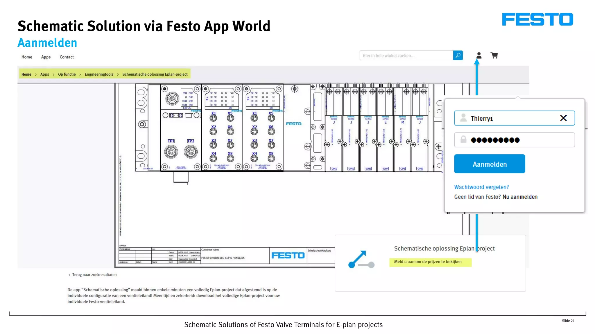 FESTO - Schematic Solutions of Festo Valve Terminals for E-plan projects | PDF